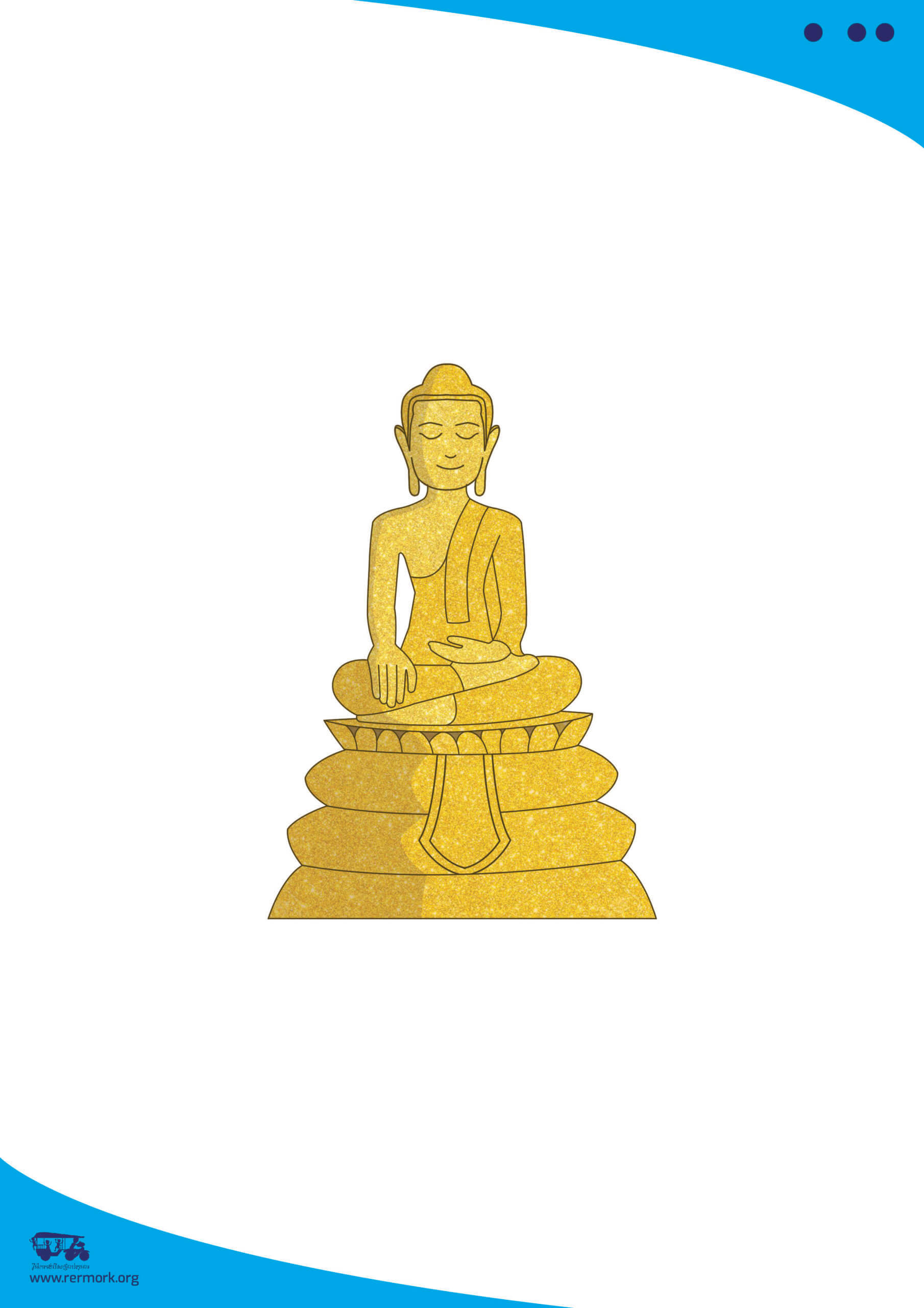 ព្រះពុទ្ធ (ពណ៌/សខ្មៅ) – Rermork Digital Library
